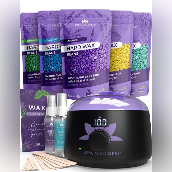 Bath & Body | Tress Wellness Waxing Kit For Brazilian Wax Easy To Use ...